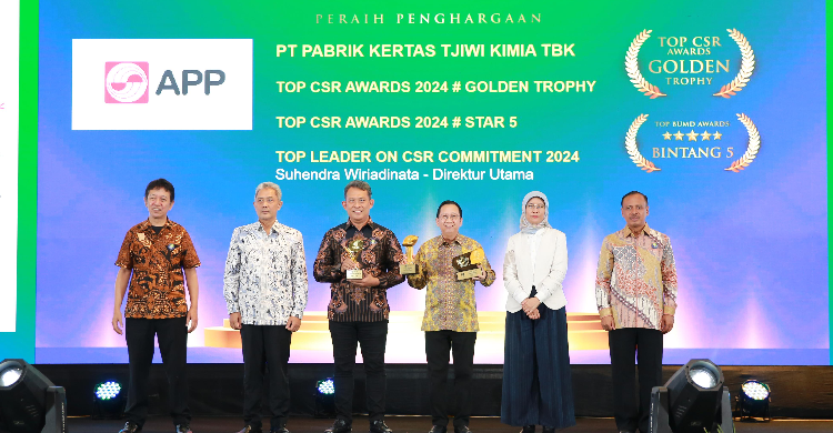 PT Tjiwi Kimia Kembali Raih Penghargaan Tertinggi TOP CSR Awards 2024, Didukung Dedikasi ...